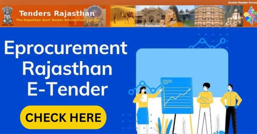 eProcurement Rajasthan, Register, Login, Apply for Tenders